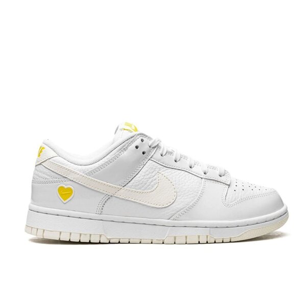Nike | Shoes | Nike Dunk Low Yellow Heart Sneakers | Poshmark